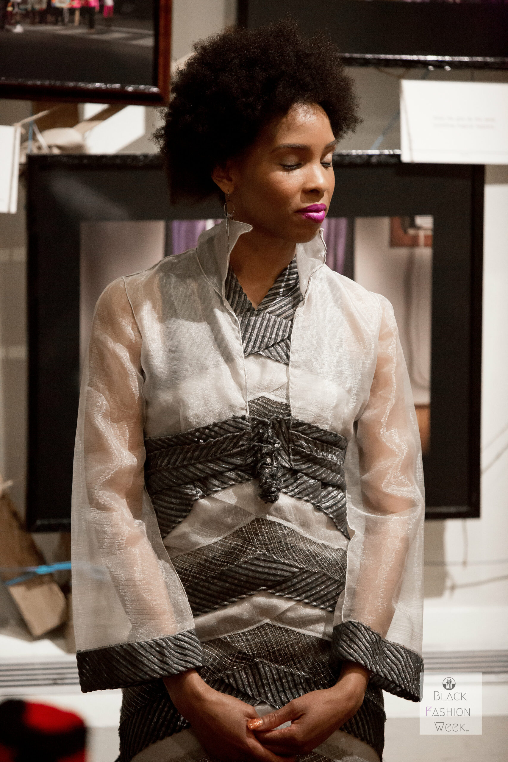 Jermikko on the Runway During Black Fashion Week 2018 - Black Fashion Week