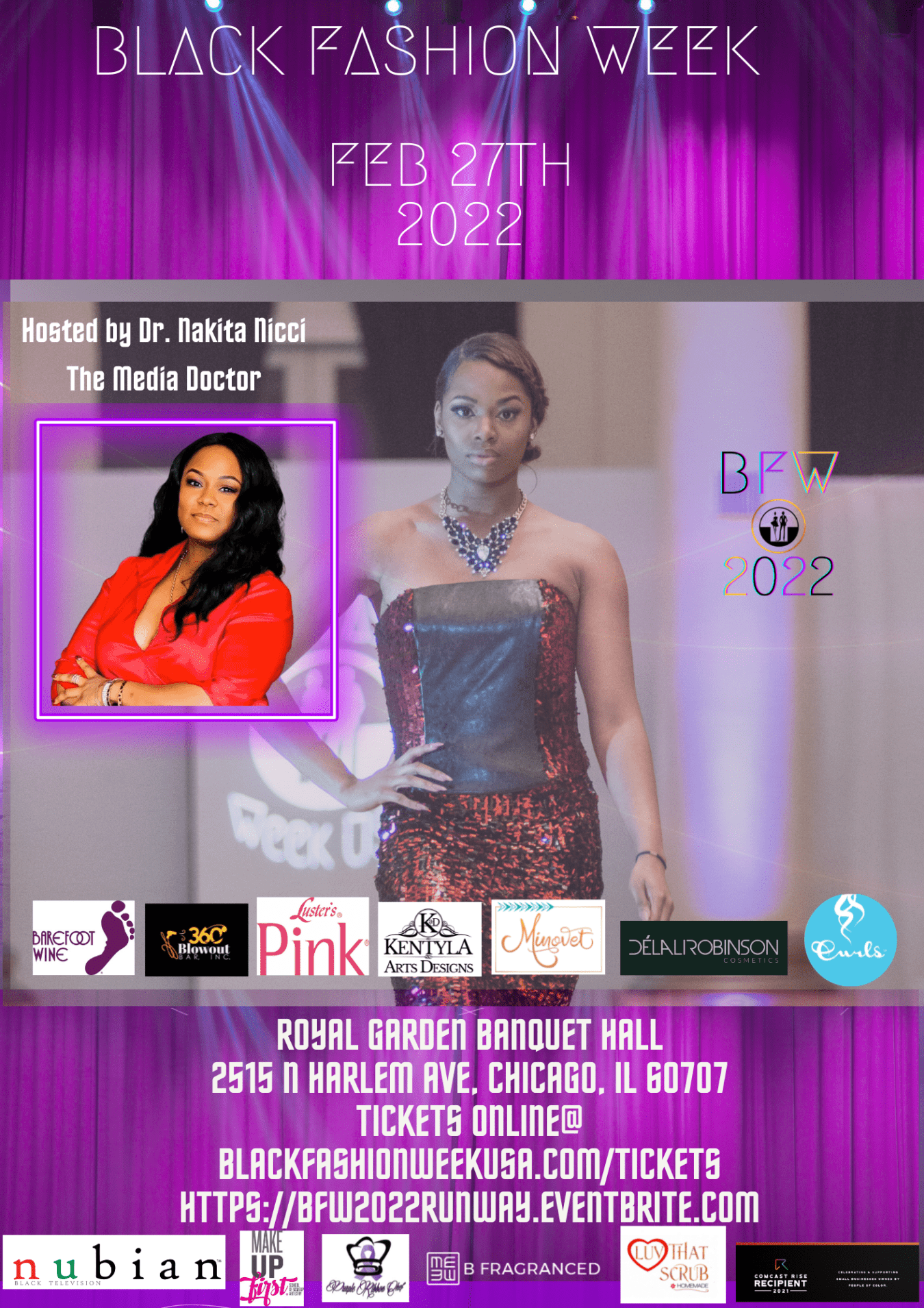 BFW 2022 VIP Runway Ticket - Black Fashion Week